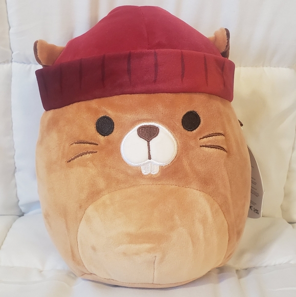 Squishmallows | Other | Chip Beaver 8 Squishmallow Brown Wine | Poshmark